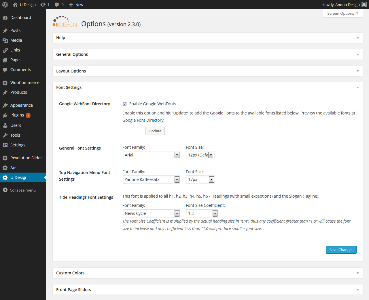 u-design-options-page-preview-font-settings – Illinois Lutheran Schools